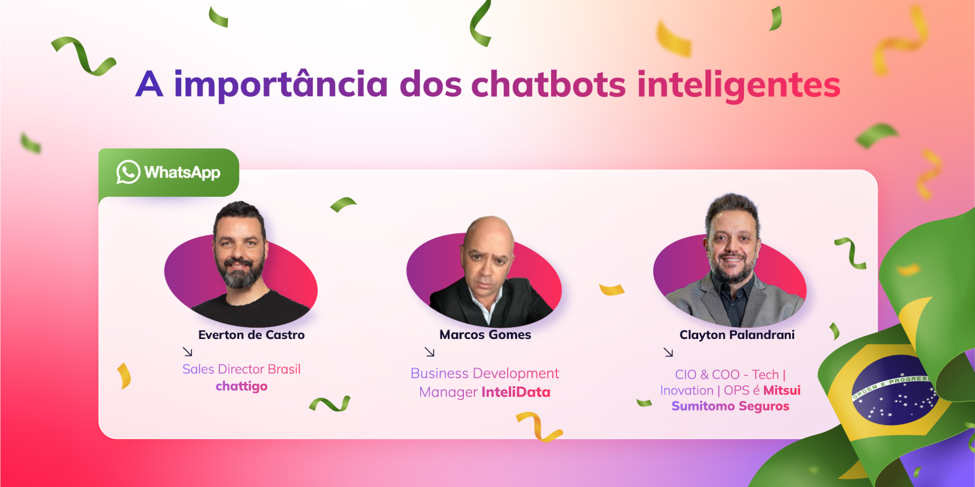 Webinars chattigo: IA, WhatsApp y CX para tu negocio